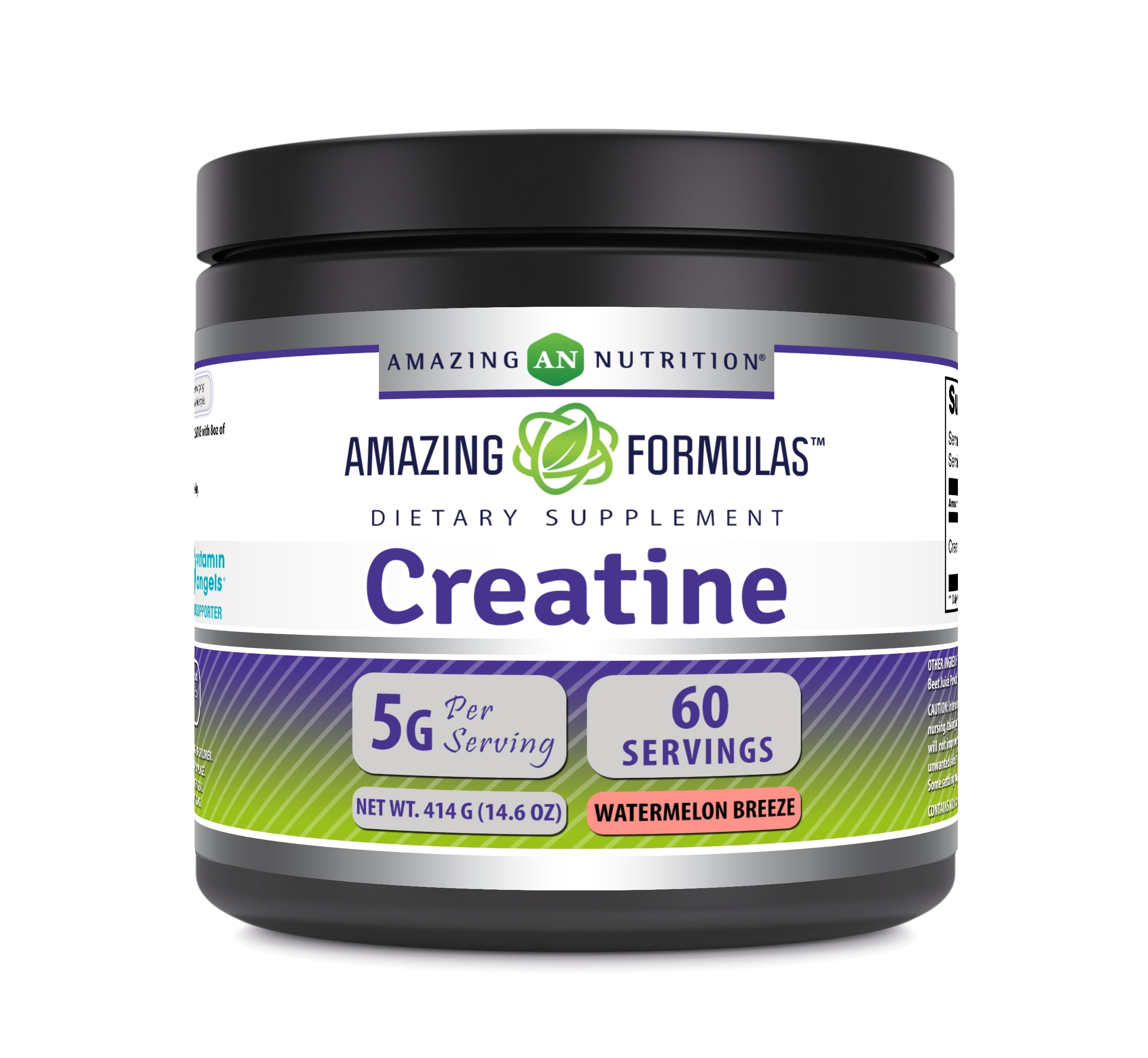 Amazing Formulas Micronized Creatine Monohydrate Watermelon flavor ...