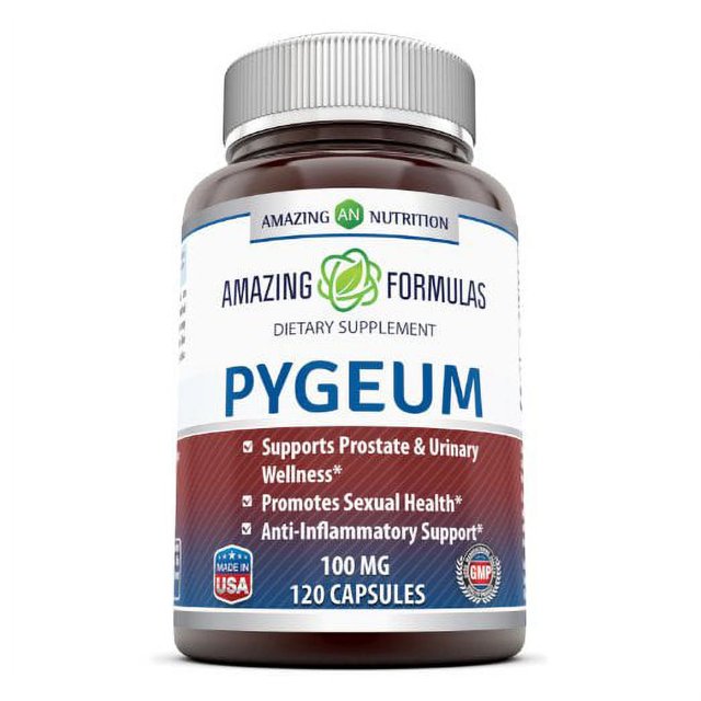 Amazing Formulas Pygeum 100 Mg 120 Tablets - Walmart Business Supplies