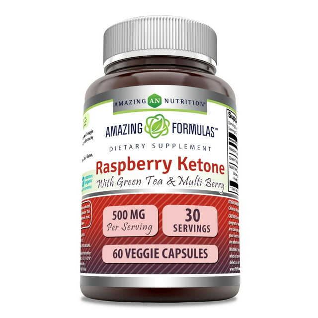 Amazing Formulas Raspberry Ketone with Green Tea Extract & Multi Berry ...