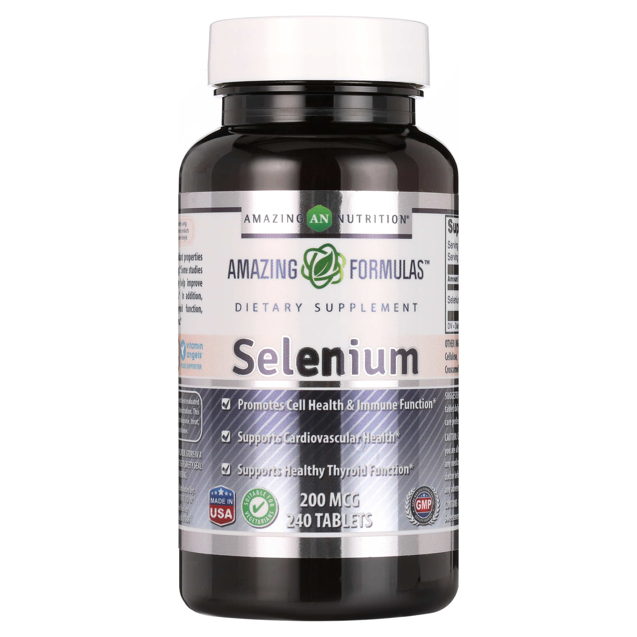 Solgar Selenium 200 mcg - 100 Tablets - Walmart.com