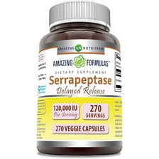 Pure Naturals Serrapeptase 40000 IU 90 Capsules - Walmart.com