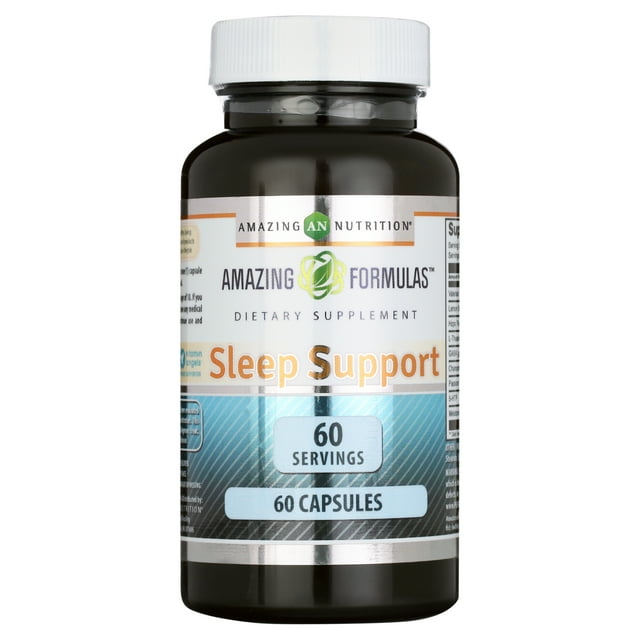 Amazing Formulas Sleep Support - 60 Capsules - Walmart.com