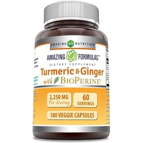 21st Century Turmeric Complex Vegetarian Capsules, 500mg, 60 Count ...