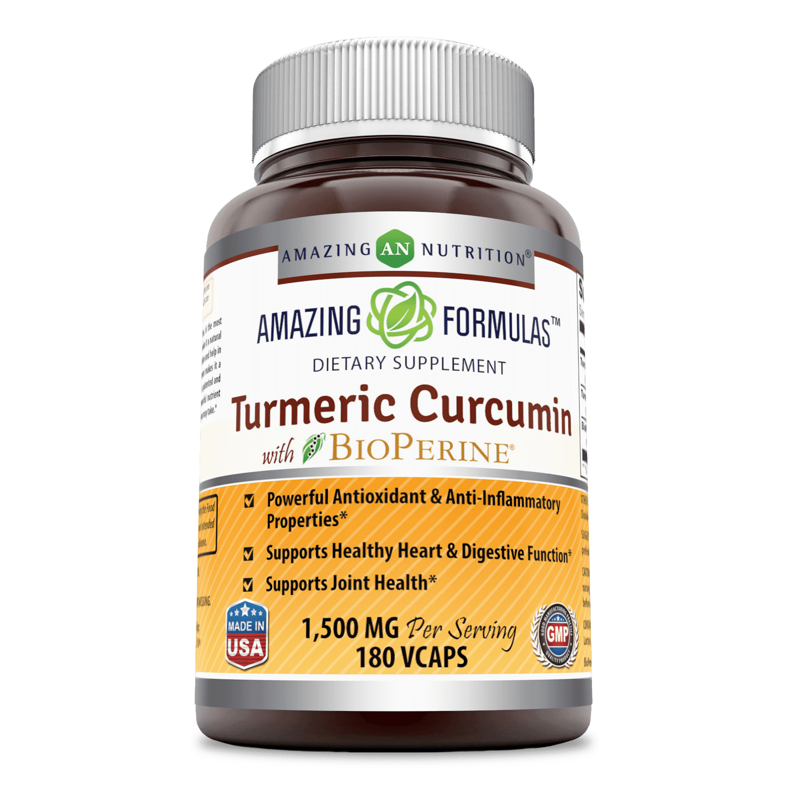 Amazing Formulas Turmeric Curcumin with Bioperine 1500 Mg Anti ...
