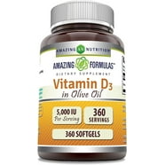 Nutricost Vitamin D2 Supplement (2000 IU) 240 Capsules - Non-GMO ...