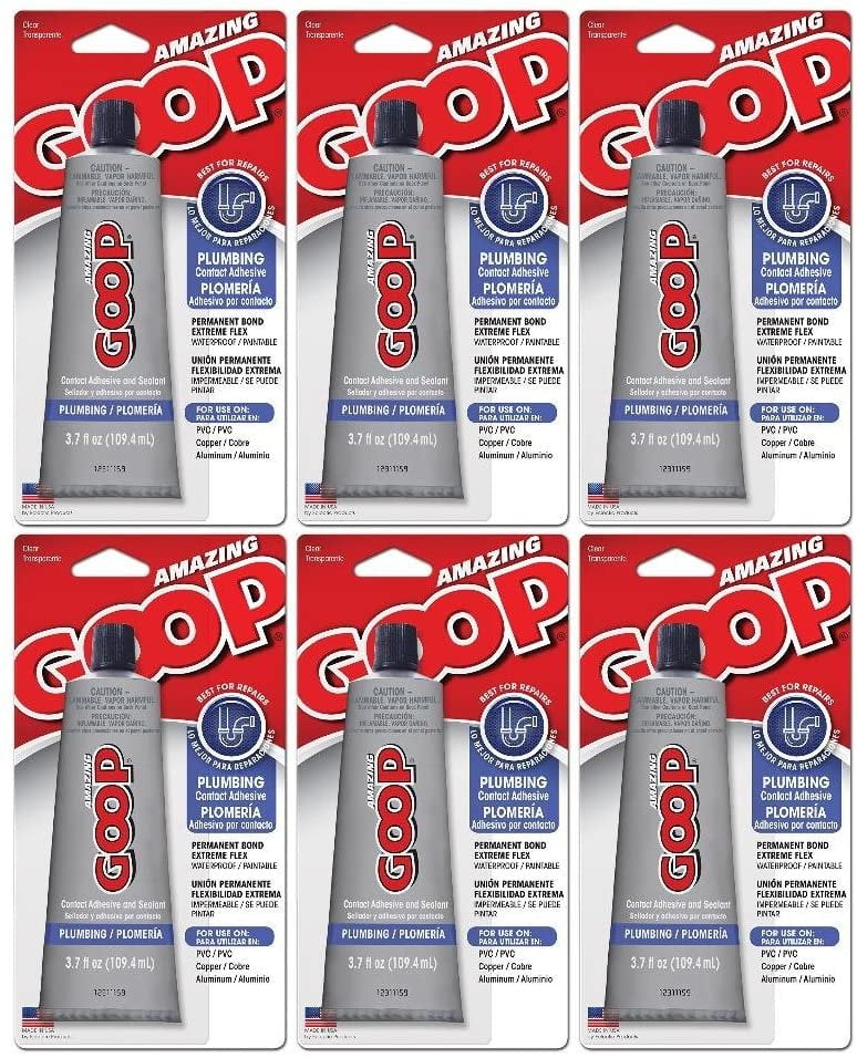 Amazing GOOP Industrial Strength Power Glue for Plumbers, Waterproof ...