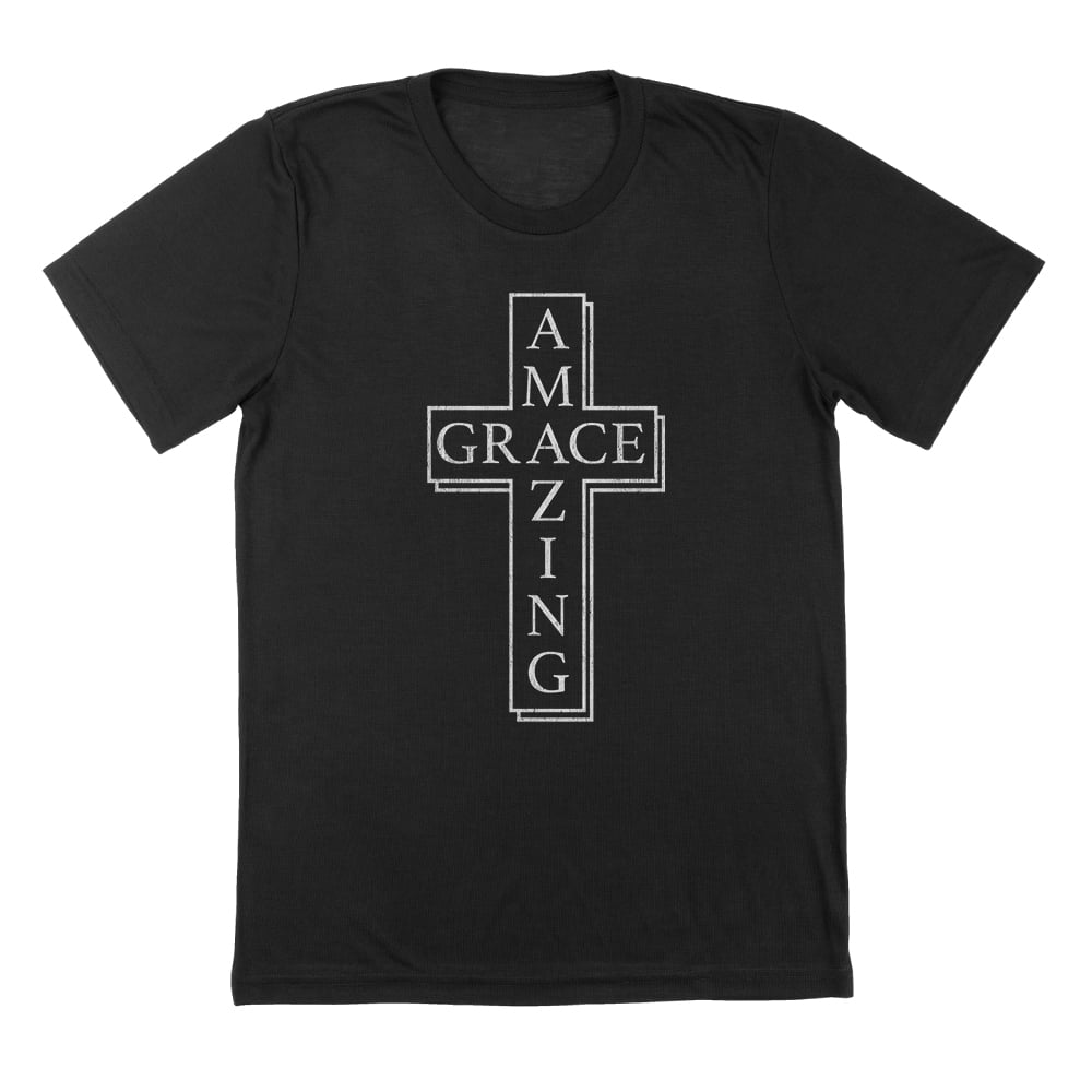 Amazing Grace Humor Graphic Black Mens T-Shirt - Walmart.com