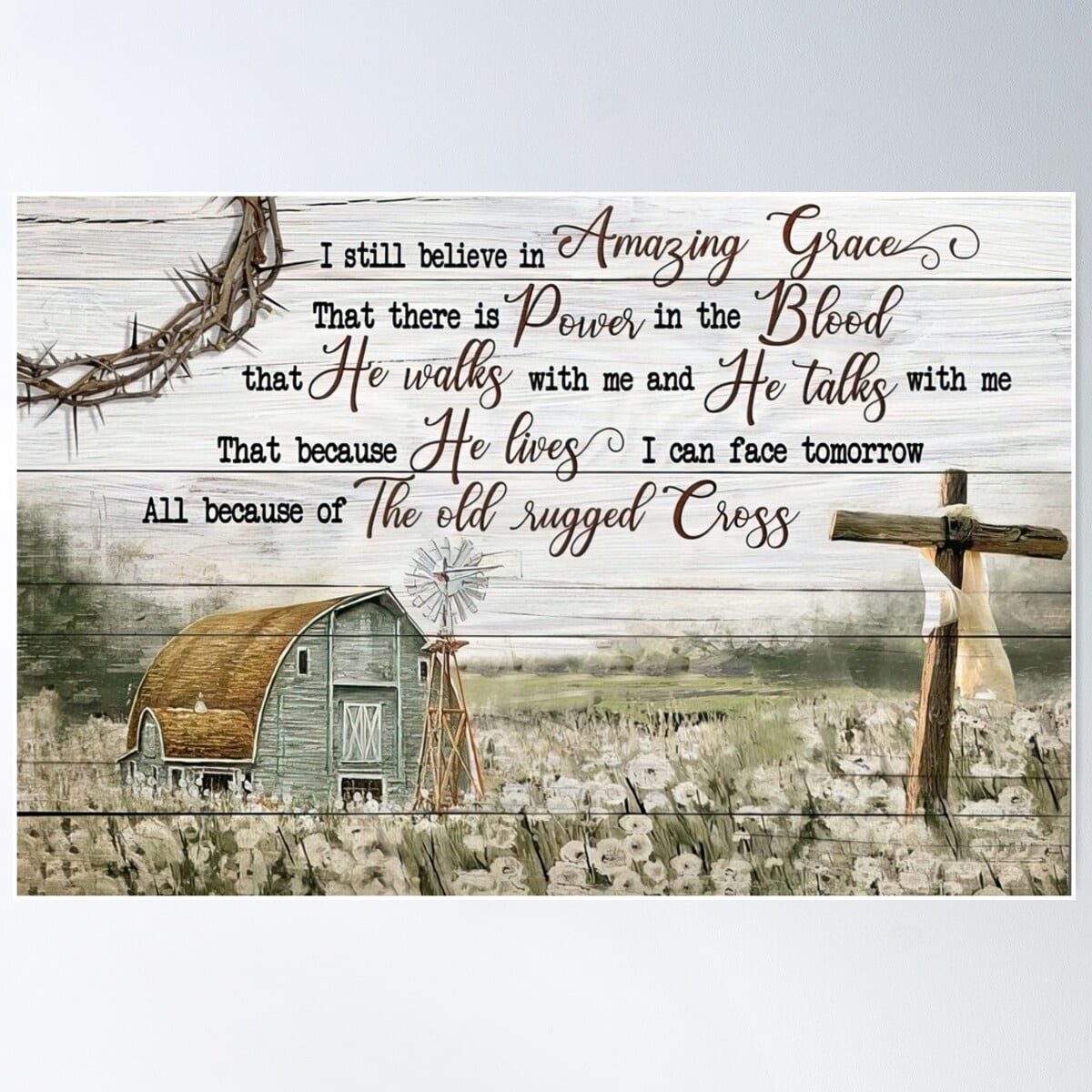 Amazing Grace With Jesus - Amazing Grace Barn Farm - I Still Believe In ...