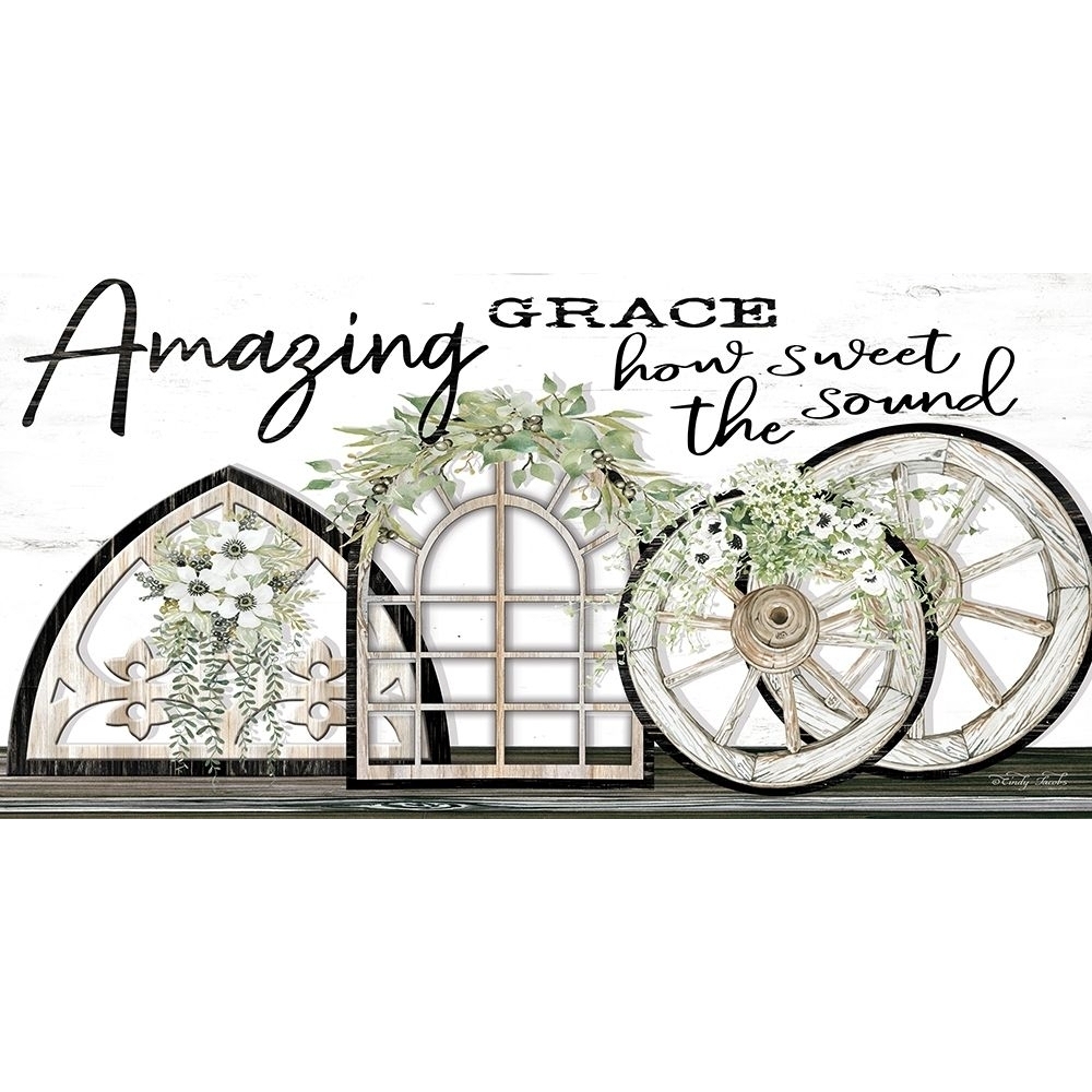 Amazing Grace Poster Print by Cindy Jacobs - Walmart.com