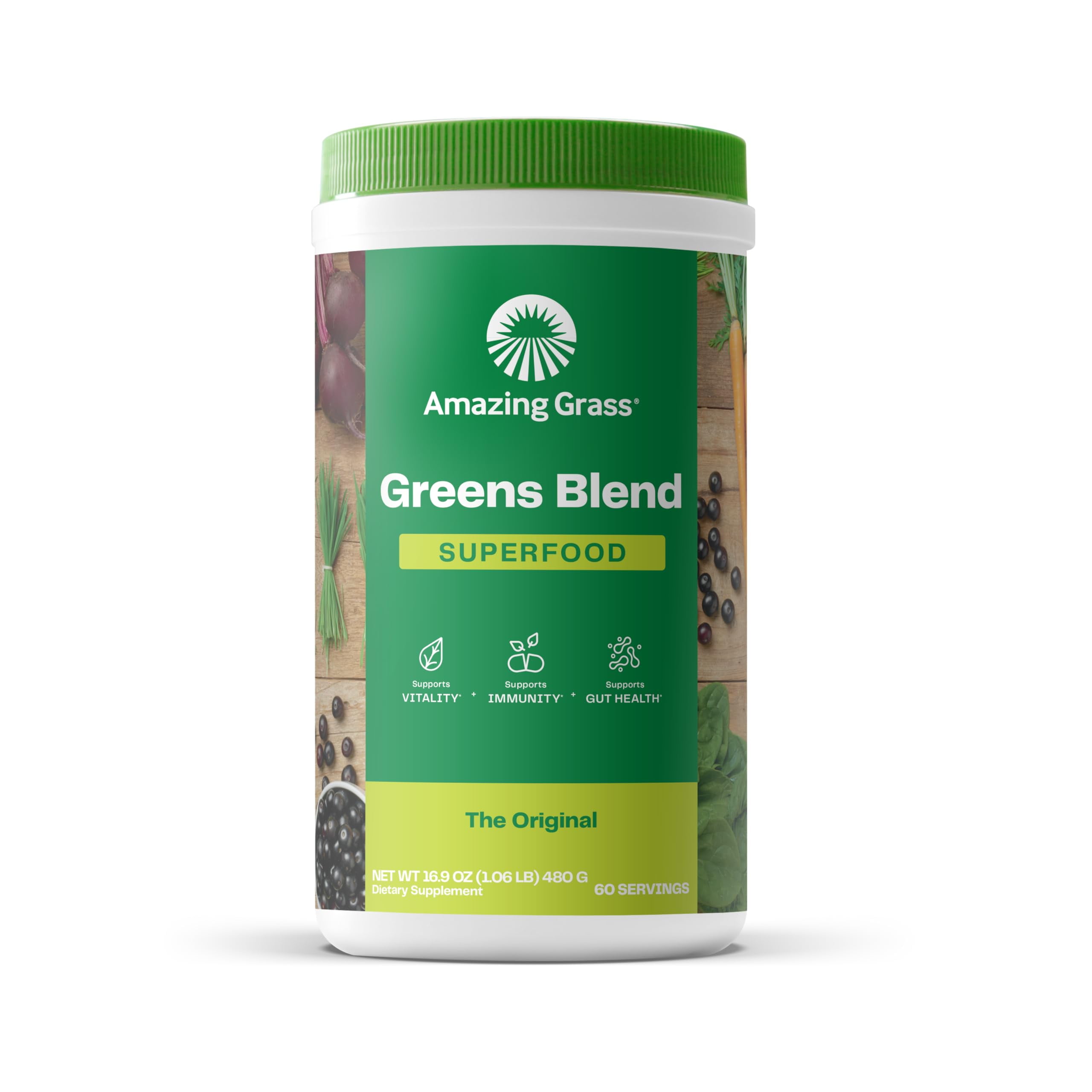 Amazing Grass Greens Blend Superfood: Super BSL1 Greens Powder with ...