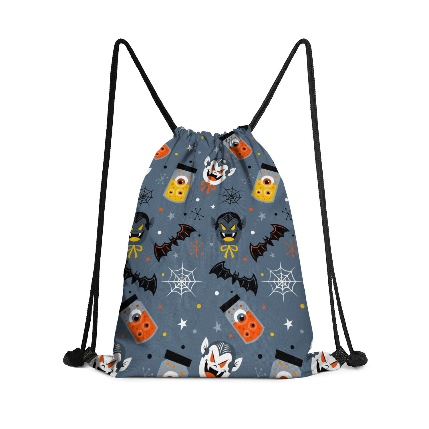 Amazing Halloween, Waterproof Drawstring Backpack with Shoe Compartment ...