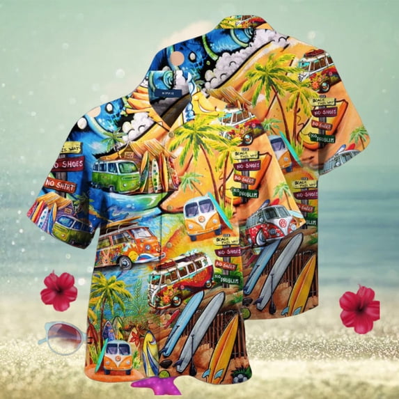 Amazing Happy As A Hippie Hawaiian ShirtAmazing Happy As A Hippie ...