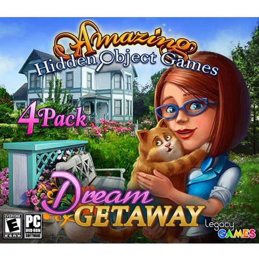 Amazing Hidden Object Games: 4 Pack: Dream Getaway - Walmart.com