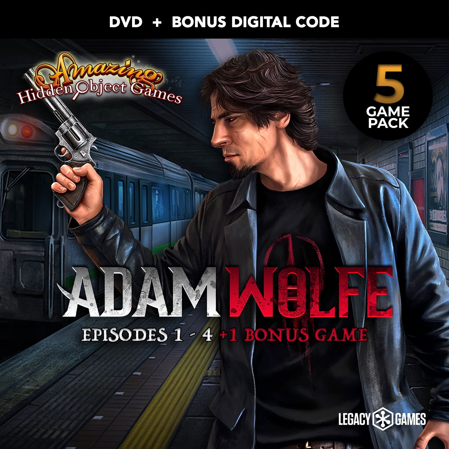 Adam Wolfe - 5 Game Pack for PC DVD and Digital Morocco | Ubuy