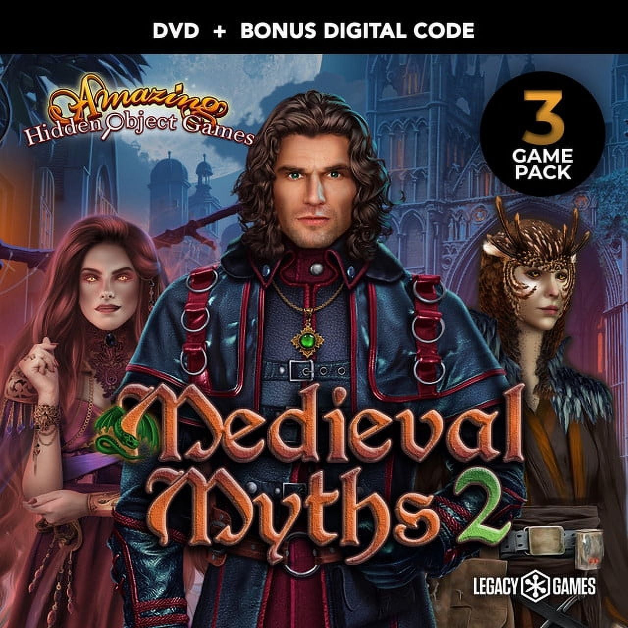 Amazing Hidden Object Games: Medieval Myths Vol. 2 - 3 Pack - Walmart.com