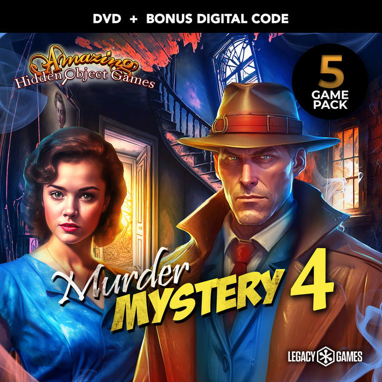 Amazing Hidden Object Games: Murder Mystery Vol. 4 - 5 Pack - Walmart.com