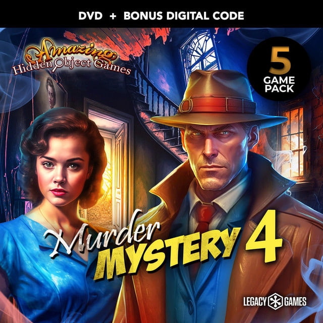 Amazing Hidden Object Games: Murder Mystery Vol. 4 - 5 Pack - Walmart.com