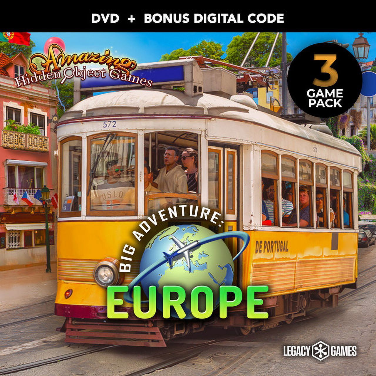 Amazing Hidden Object Games for PC: Big Adventure: Europe, 3 Game DVD ...
