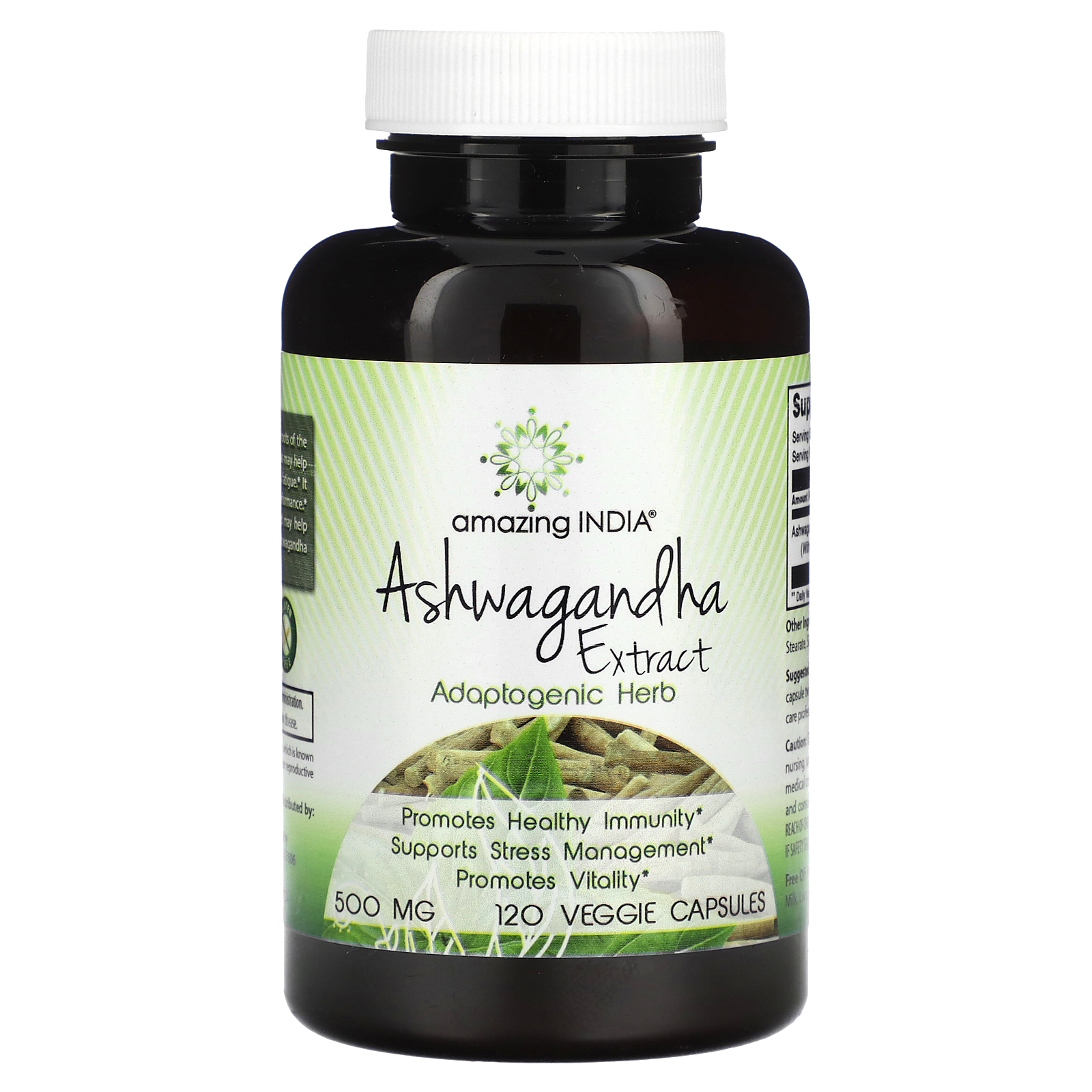 NOW Supplements, Ashwagandha (Withania somnifera) 450 mg (Standardized ...