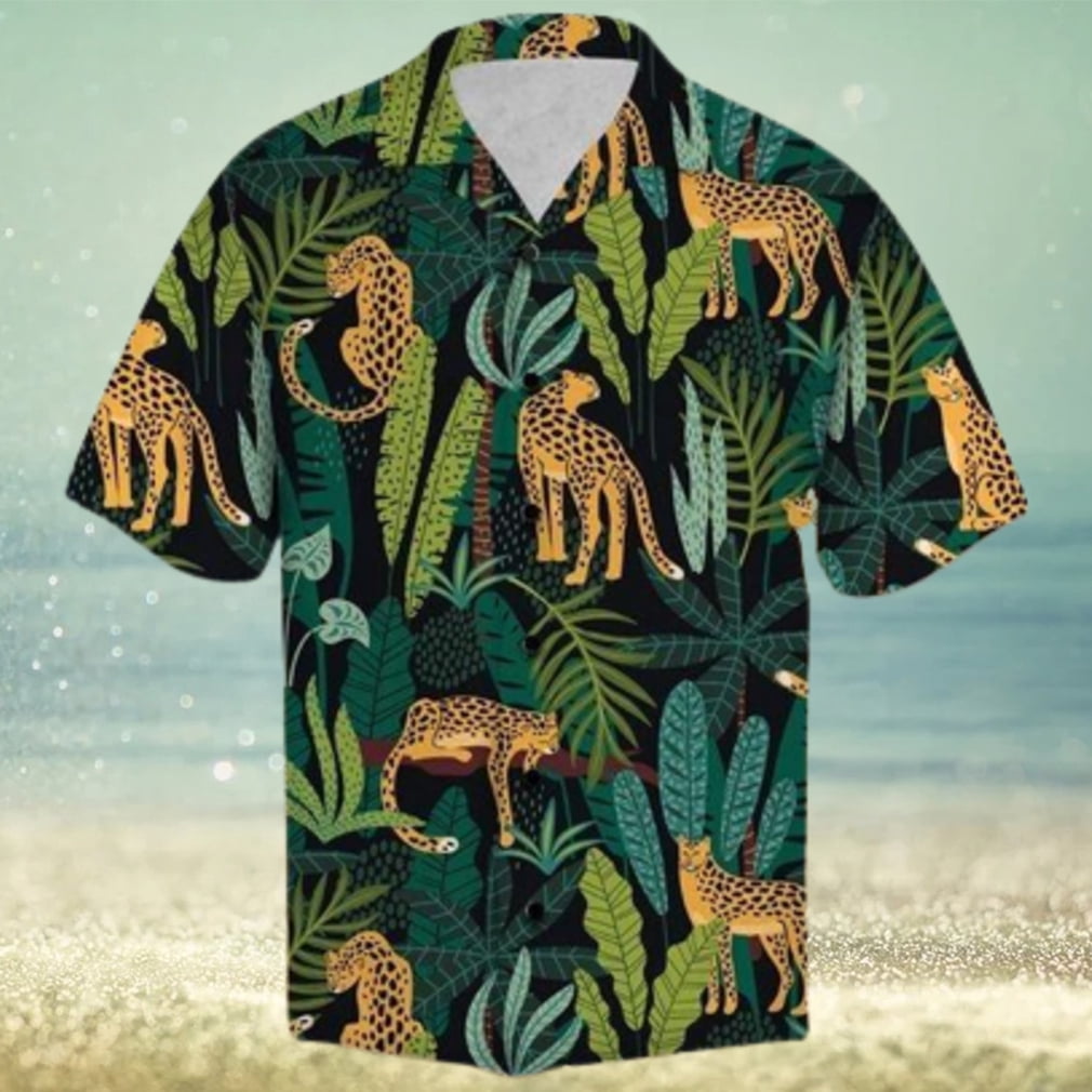 Amazing Leopard Hawaiian Shirt - Walmart.com