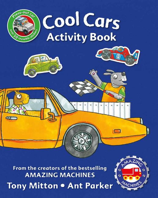 Amazing Machines: Amazing Machines Cool Cars Activity Book (Paperback ...