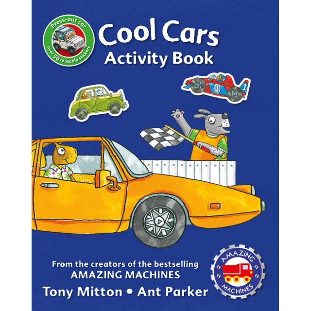 Amazing Machines: Amazing Machines Cool Cars Activity Book (Paperback ...