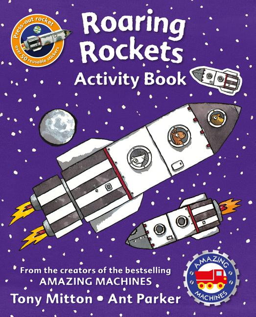 Amazing Machines Roaring Rockets Activity Book - Walmart.com