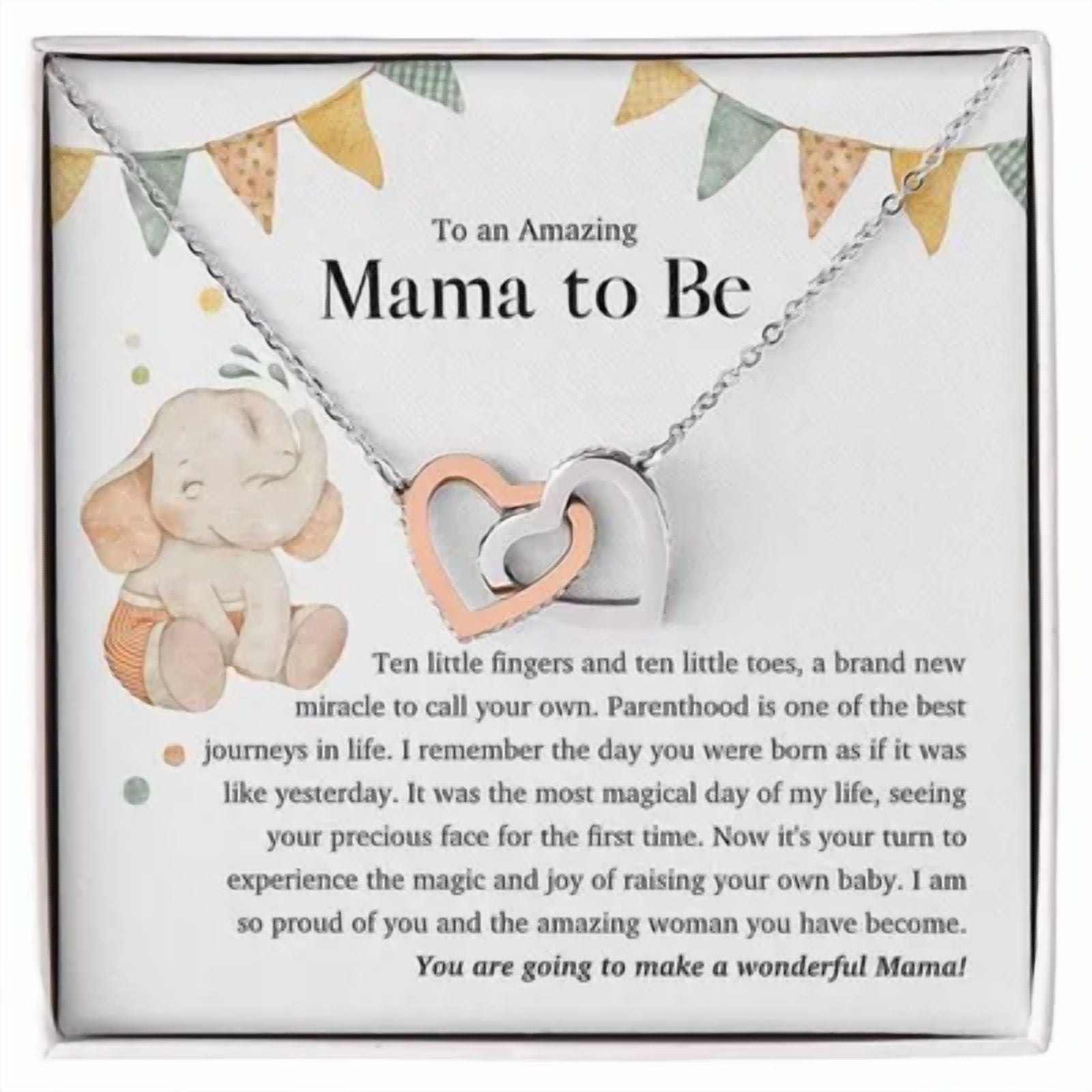 To An Amazing Mama To Be - Necklace, A Loving Keepsake From Loved Ones ...