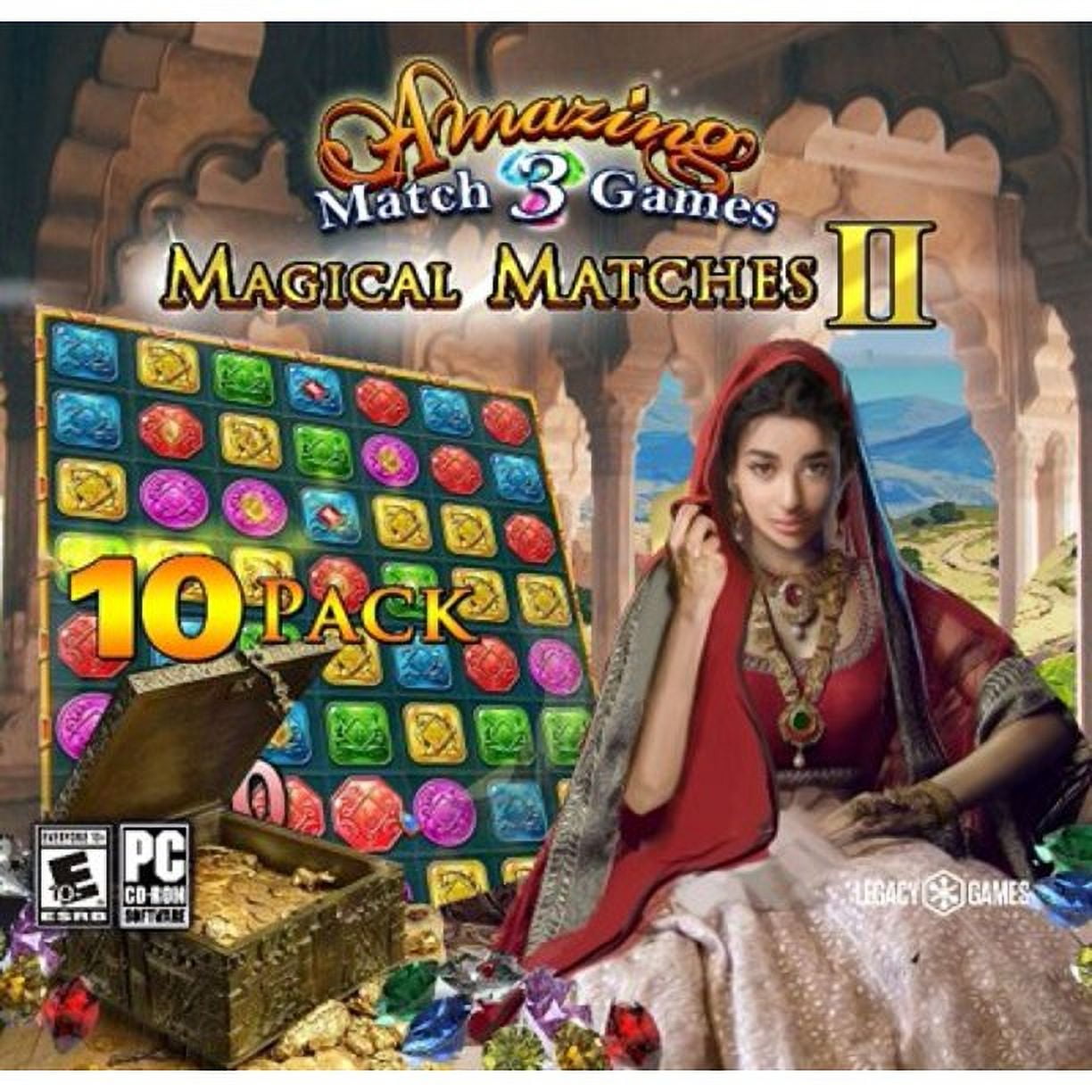 Amazing Match 3 Games: Magical Matches Vol. 2 - 10 Pack - Walmart.com