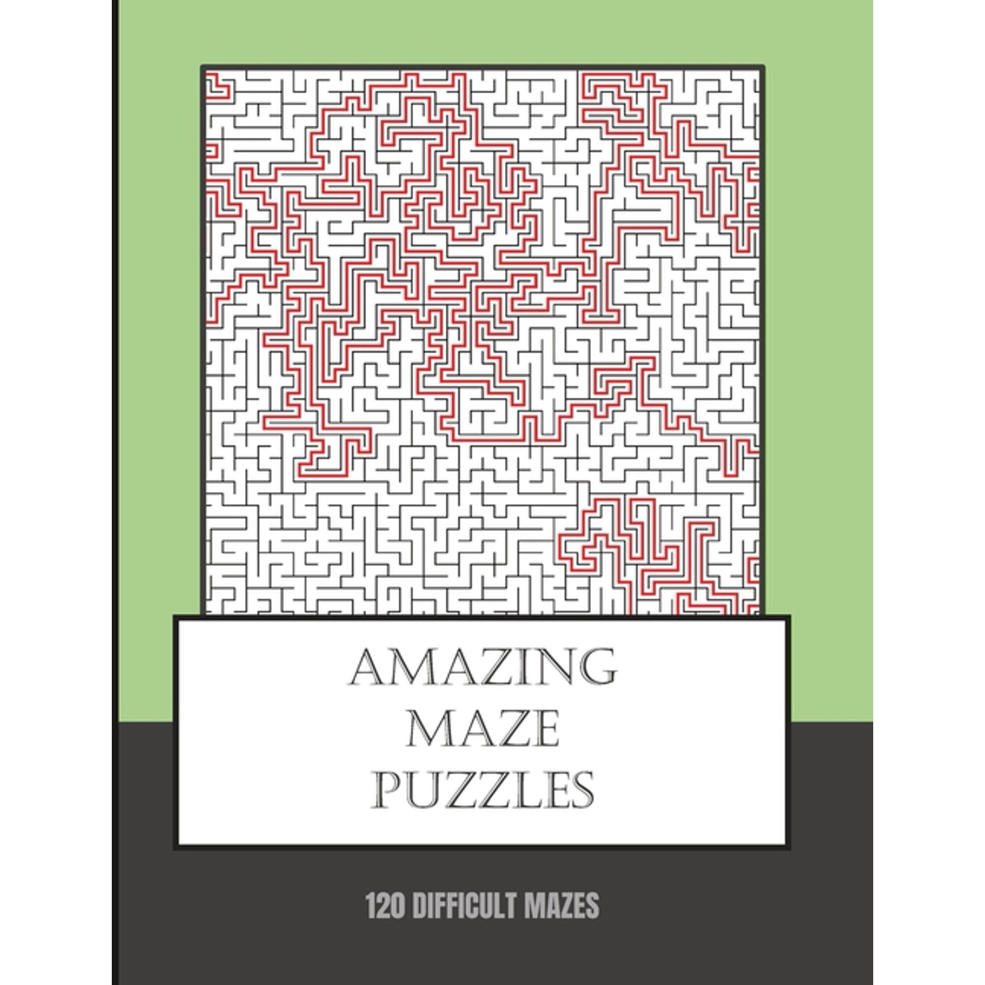 Difficult Maze With Solution