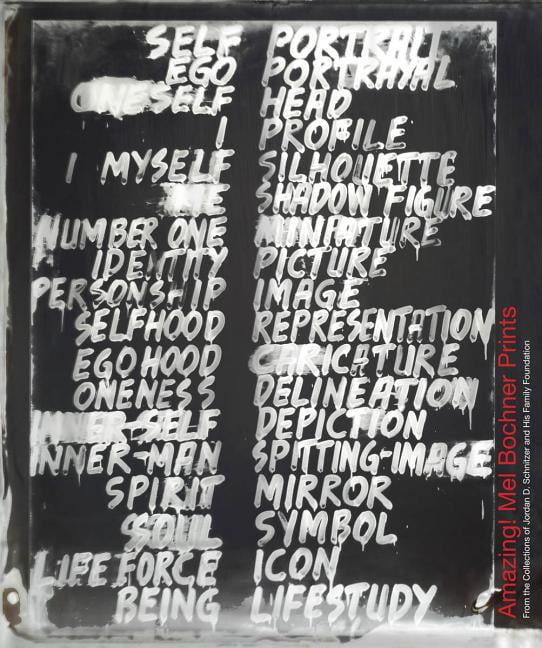 Amazing! Mel Bochner Prints: From the Collections of Jordan D ...