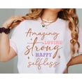 Amazing Mom Shirt Loving Happy Strong Mother TShirt Motheramp39s Day ...