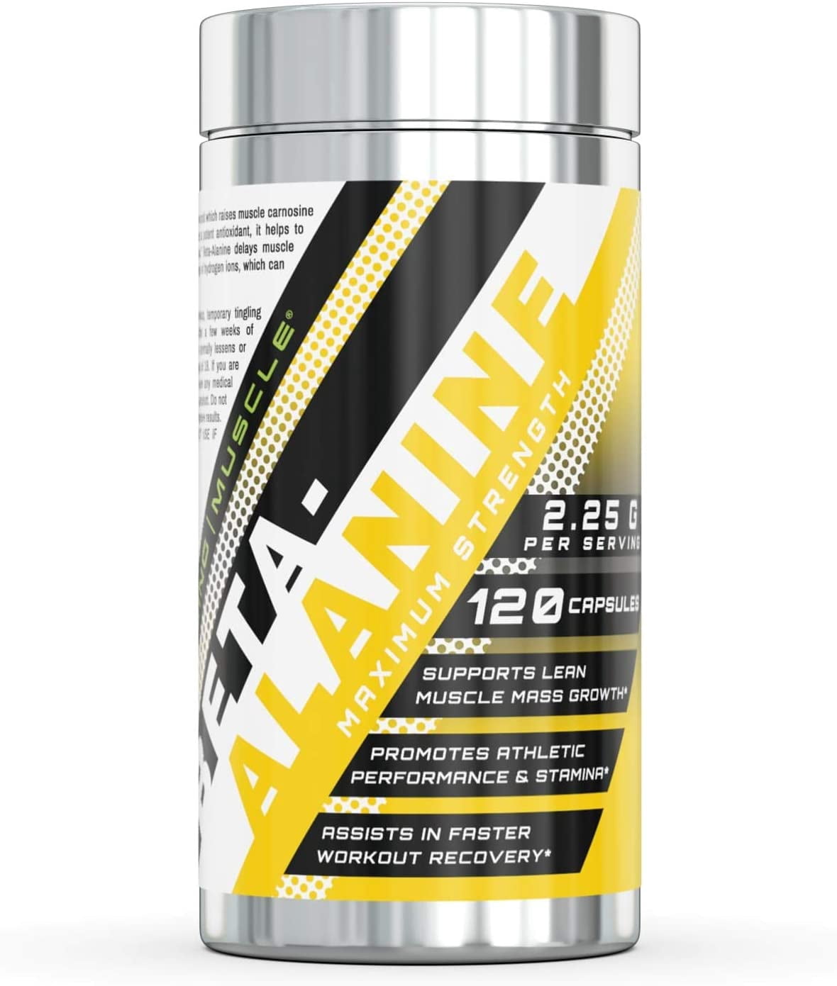 Amazing Muscle Beta Alanine Amino Acid Supplement 2250mg Per Serving ...