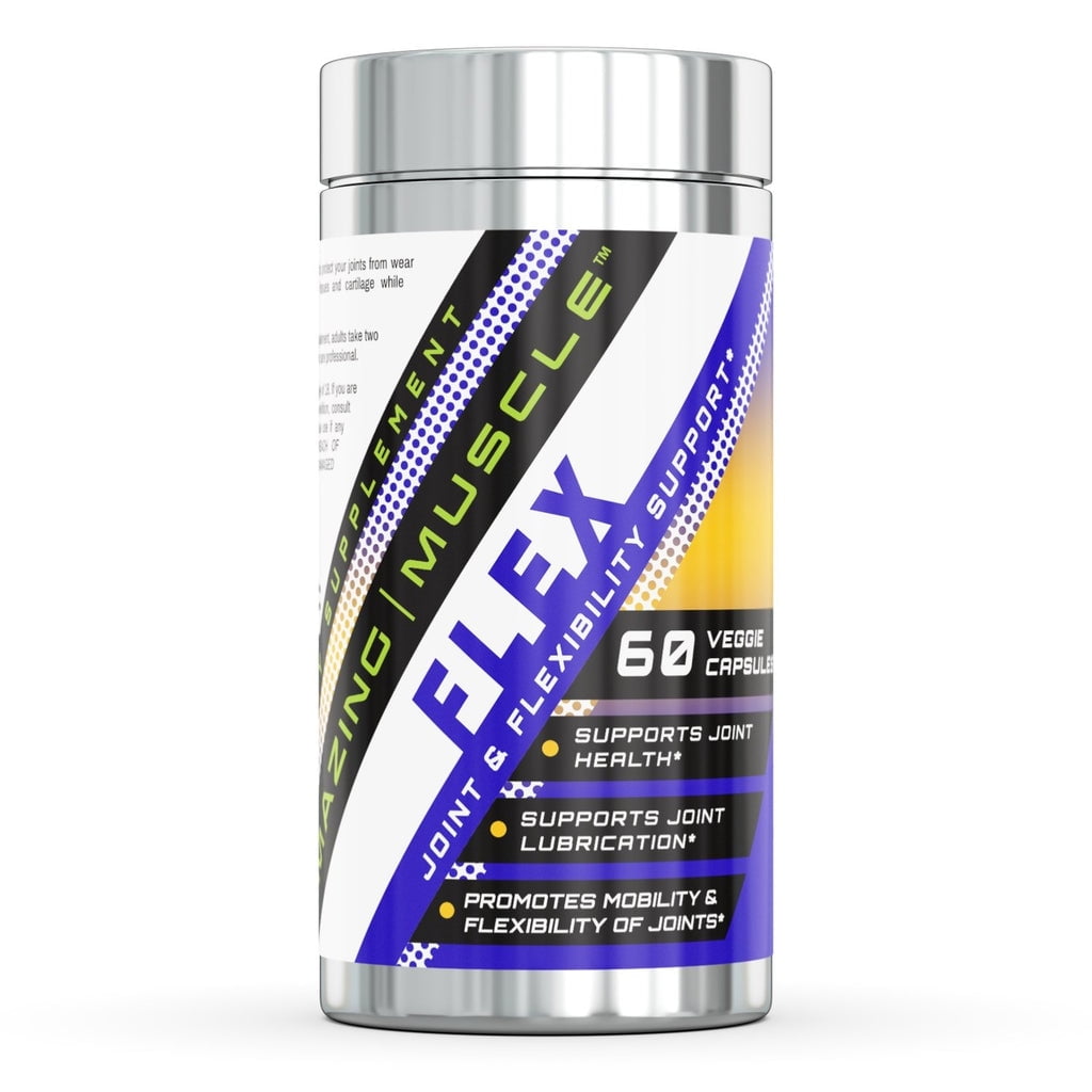 Amazing Muscle Flex Joint & Flexibility Support 60 Veggie Capsules ...