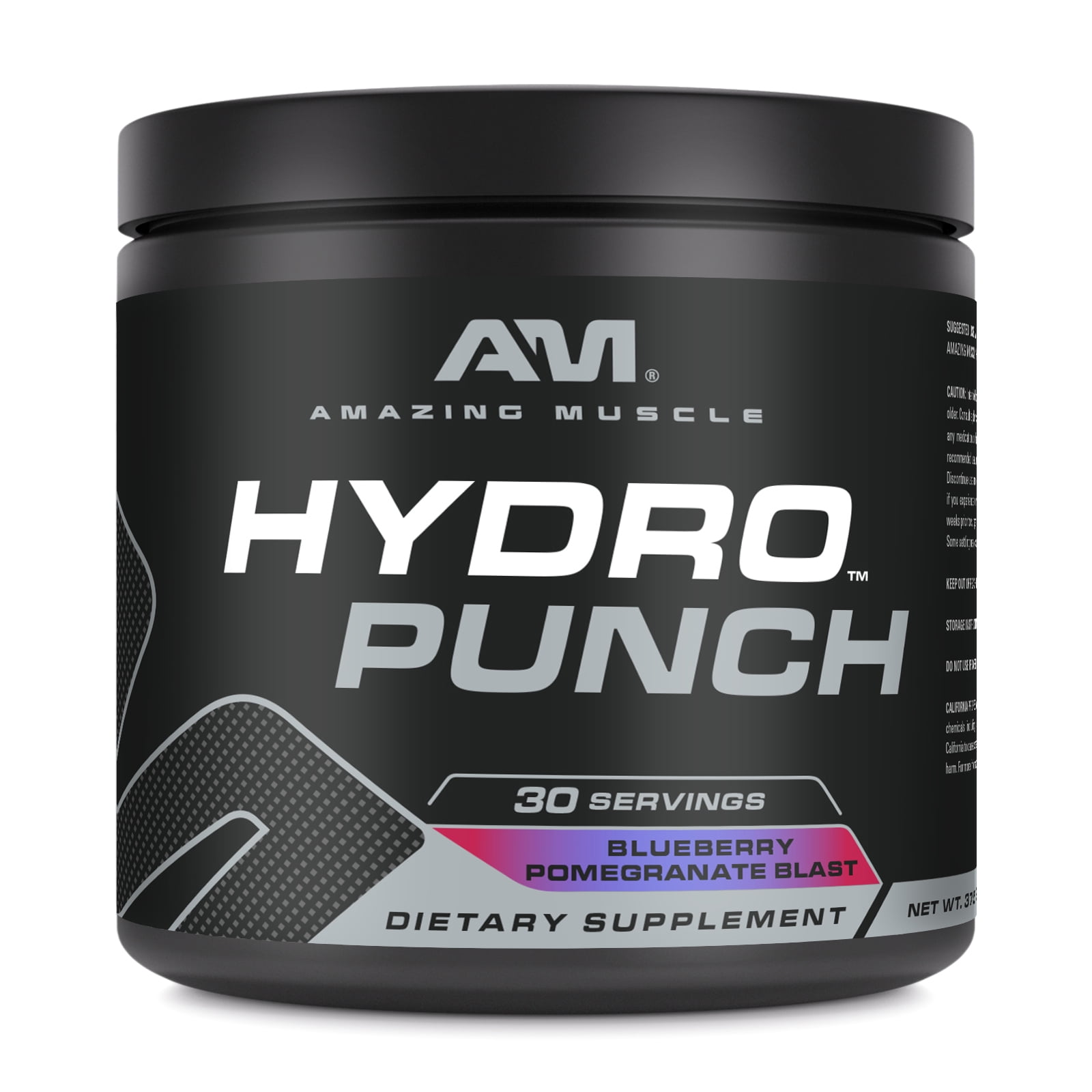 Amazing Muscle Hydro Punch - Blueberry Pomegranate Blast Flavor ...