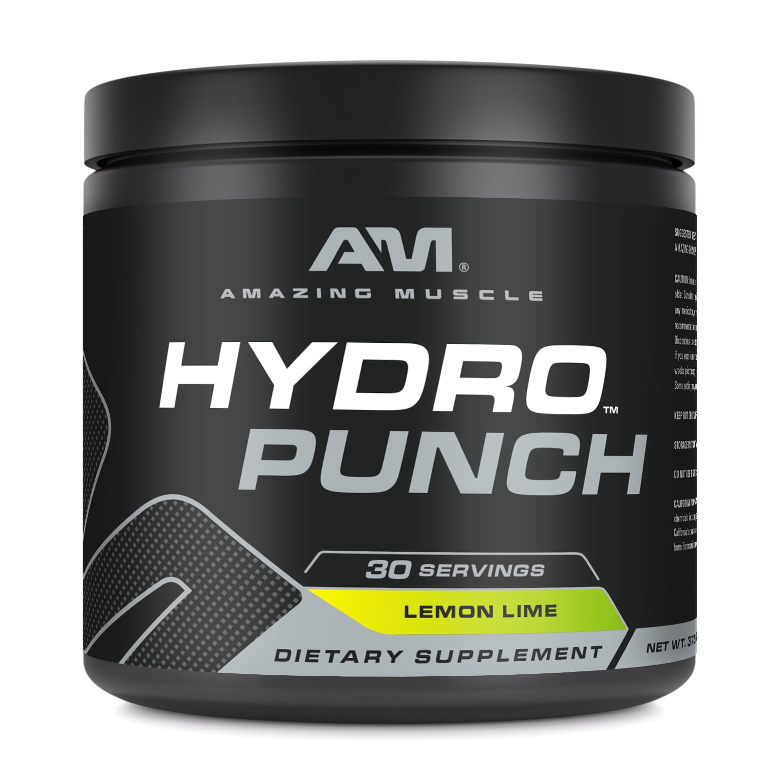 Amazing Muscle Hydro Punch - Lemon Lime Flavor - Hydration Powder ...
