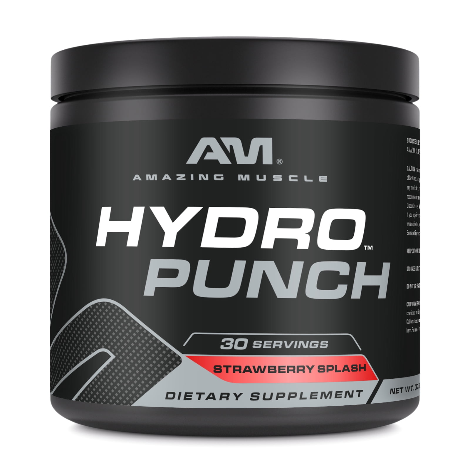 Amazing Muscle Hydro Punch - Strawberry Splash Flavor - Hydration ...