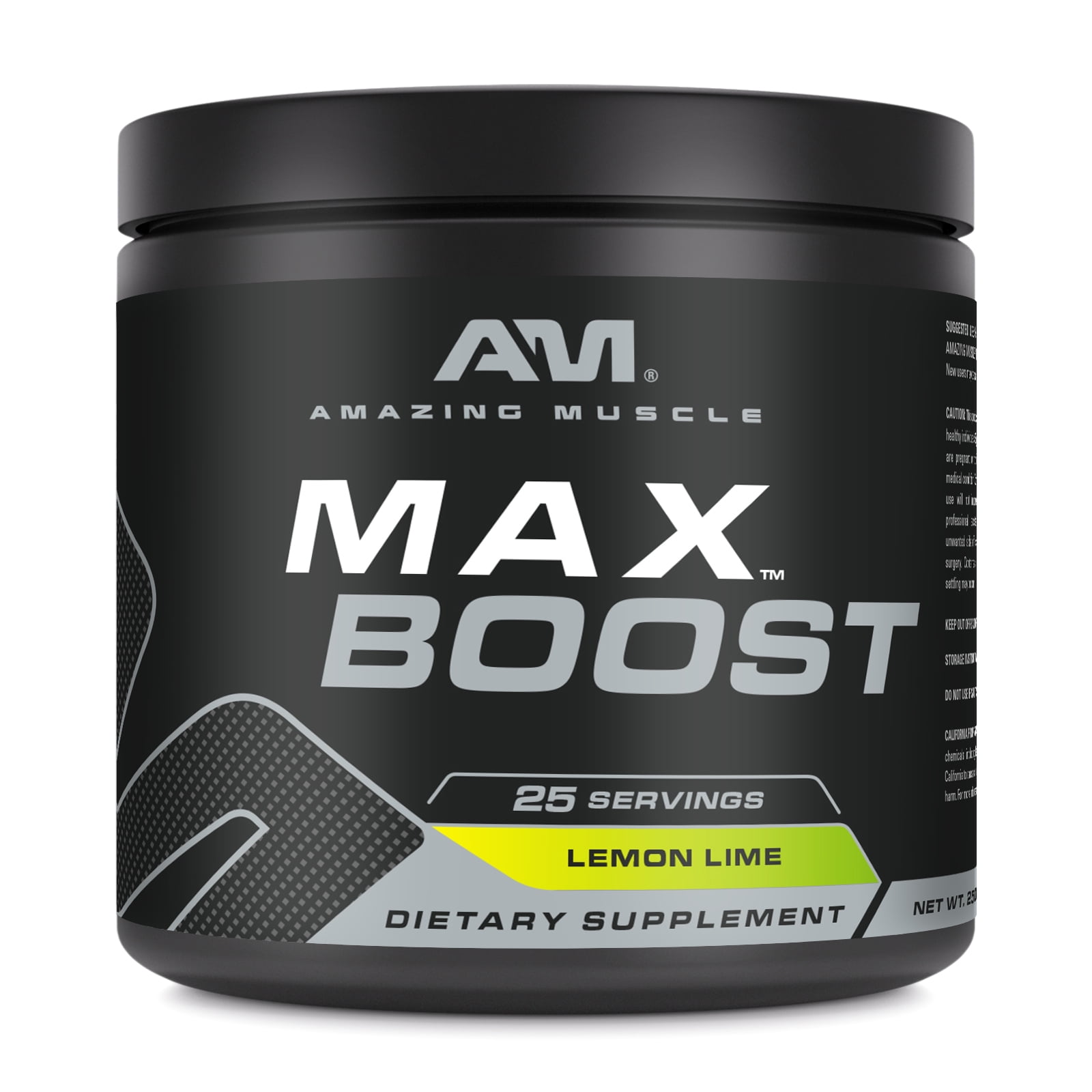 Amazing Muscle Max Boost- Advanced Pre-Workout | Lemon Lime Flavor ...