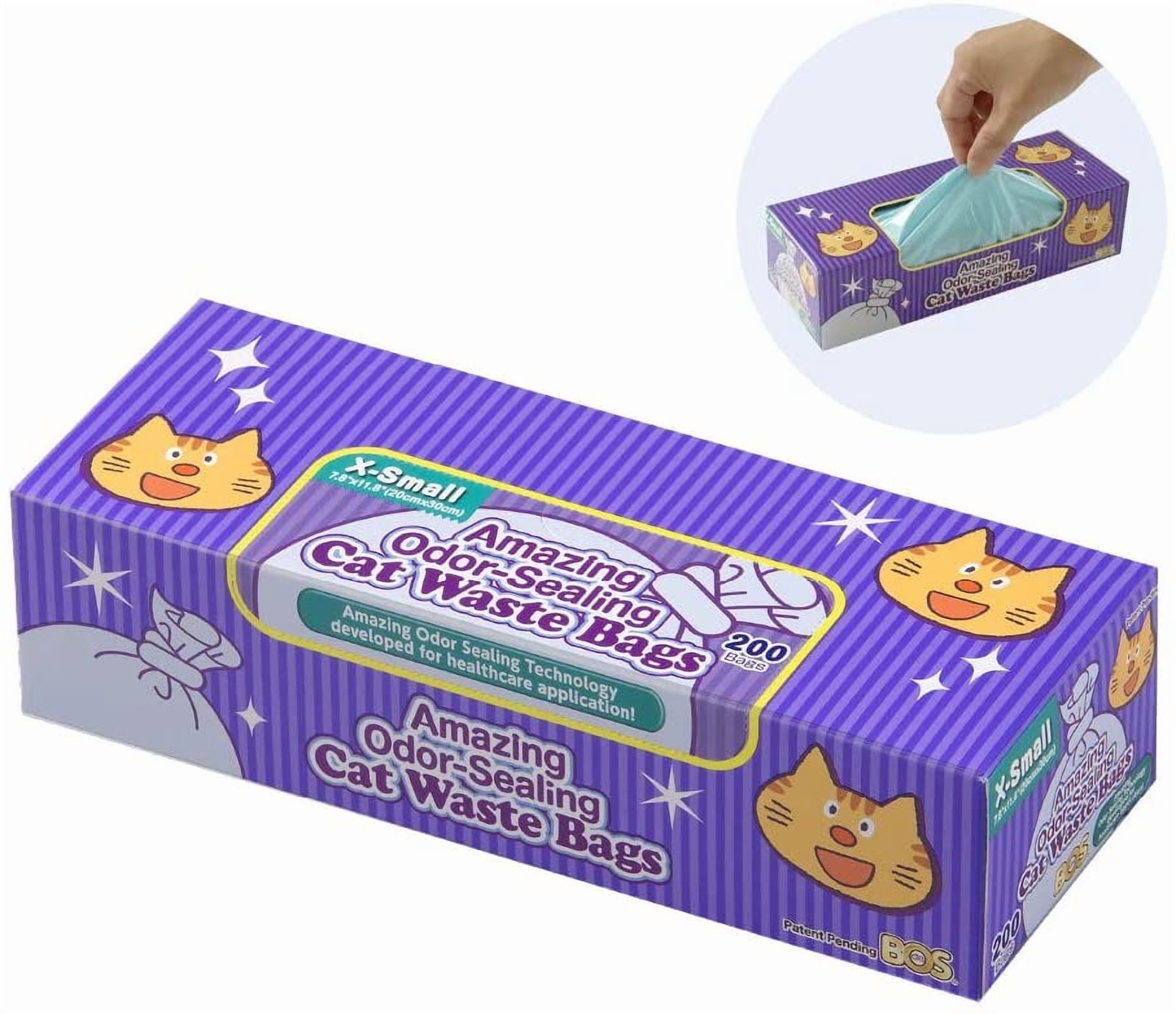 Amazing Odor Sealing Cat Waste Bags - Durable and Unscented[Size: XS ...