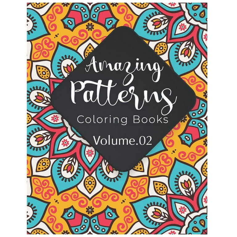 simple patterns coloring book