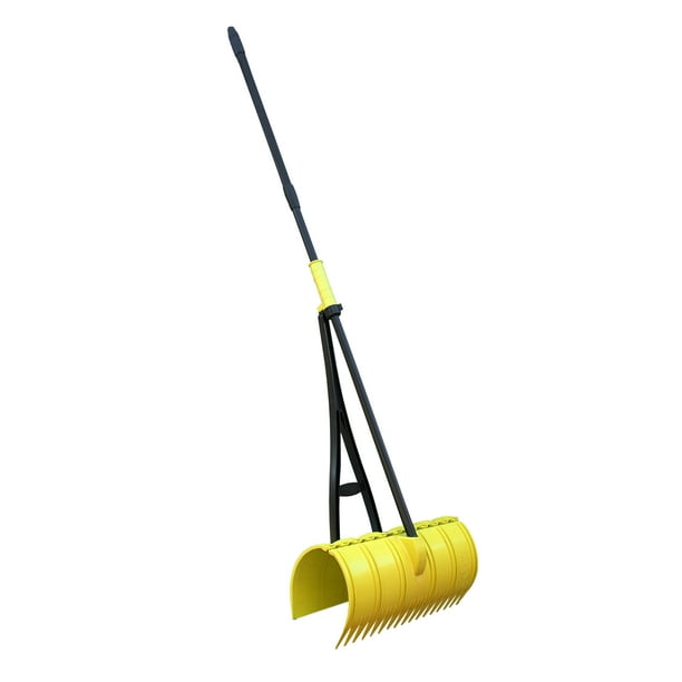 Amazing Rake 3 in 1 Lightweight Ergonomic Yard Tool (Yellow) - Walmart.com
