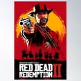 Amazing Rdr 1 & 2 Game Poster Wall Art UNFRAMED PAPER POSTER, Home ...