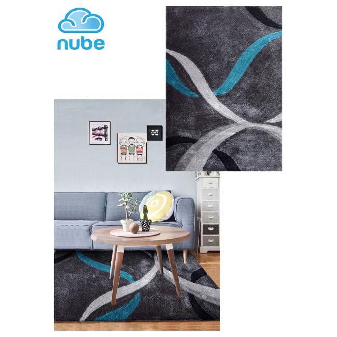 Amazing Rugs, LLC. Aria Collection Soft Pile Hand Tufted Shag Area Rug ...