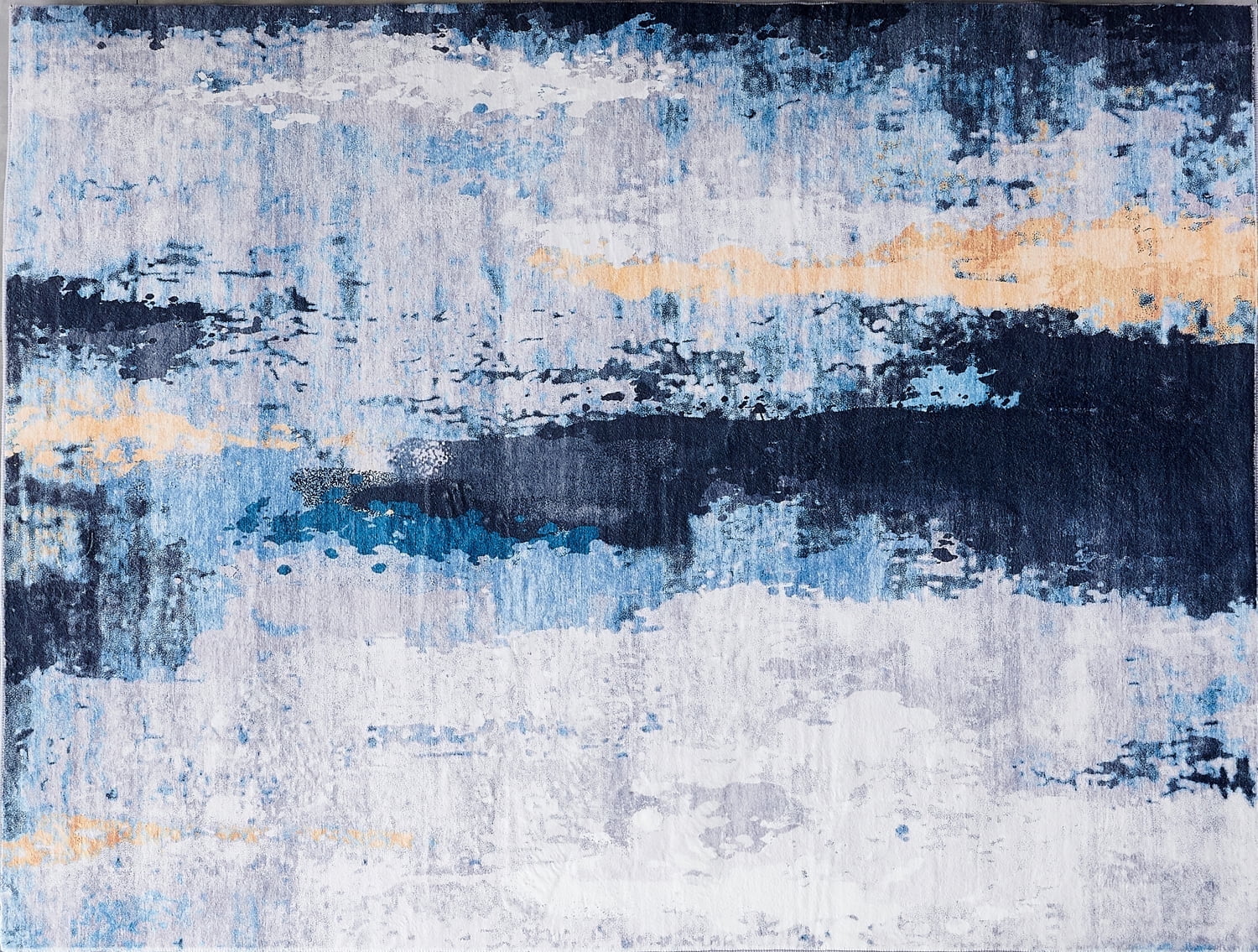 Amazing Rugs, LLC. "Zara Contemporary" Washable Super Soft Area Rug ...