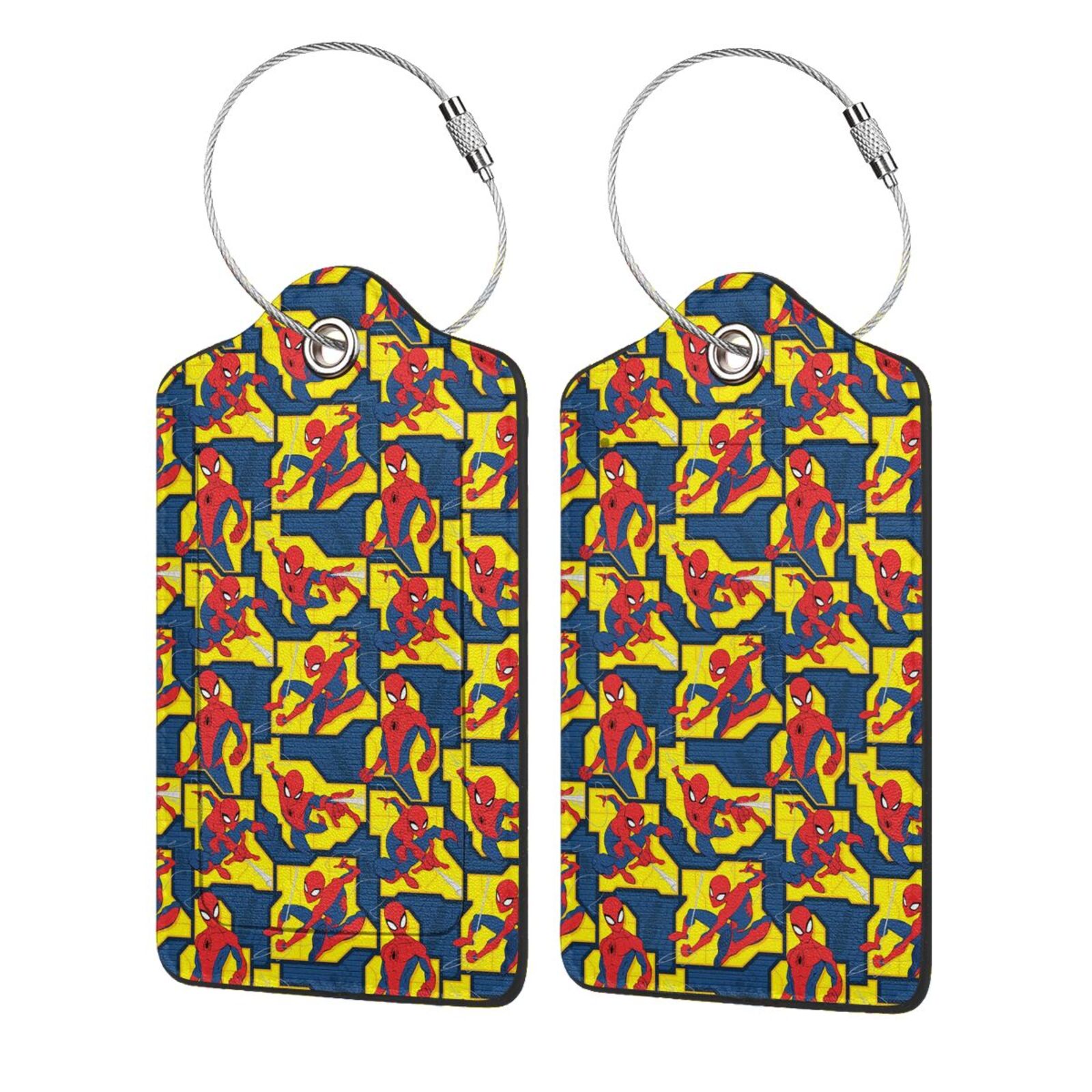 Amazing Spider-Man Luggage Tags for Suitcases Travel ID Identification ...