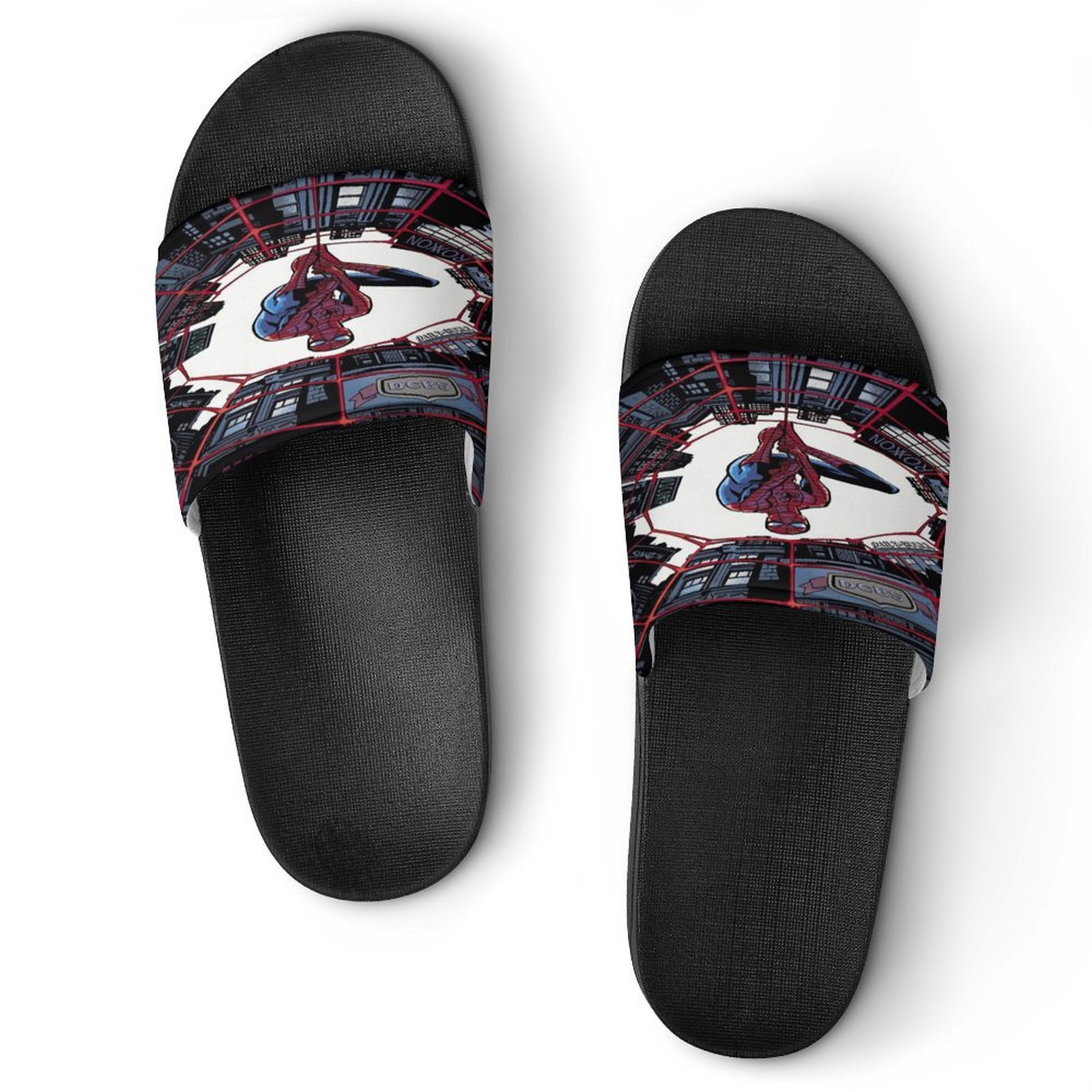Amazing Spider-Man Mens Slippers,Slippers for Men,Men's Slippers,Non ...