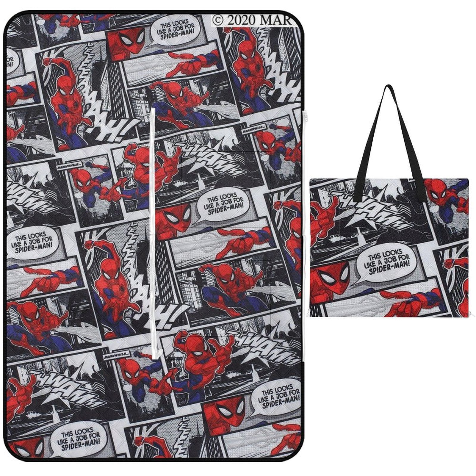 Amazing Spider-Man Picnic Blankets 59"x39" Extra Large Outdoor Blanket ...