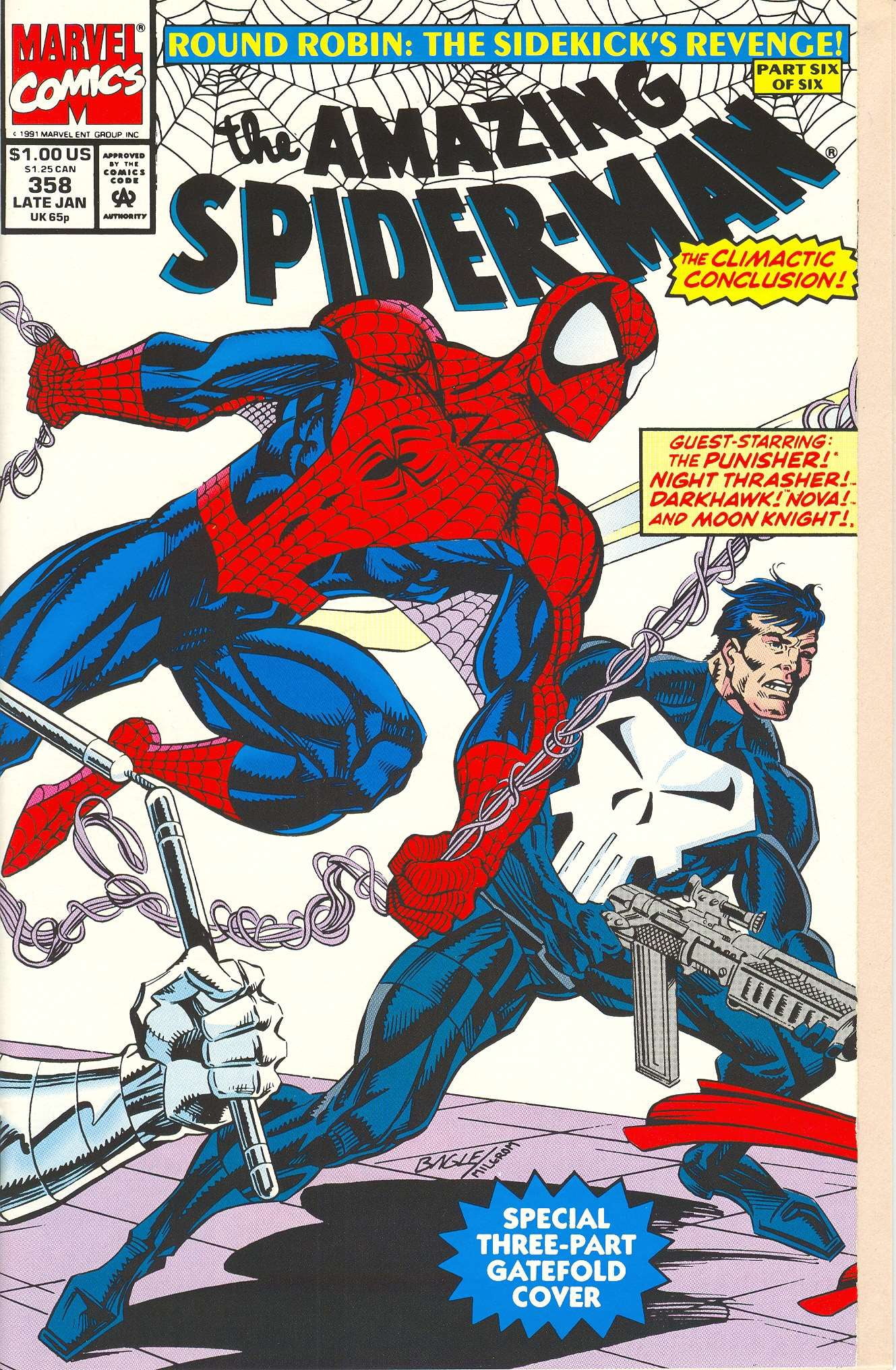 Amazing Spider-Man, The #358 VF ; Marvel Comic Book - Walmart.com