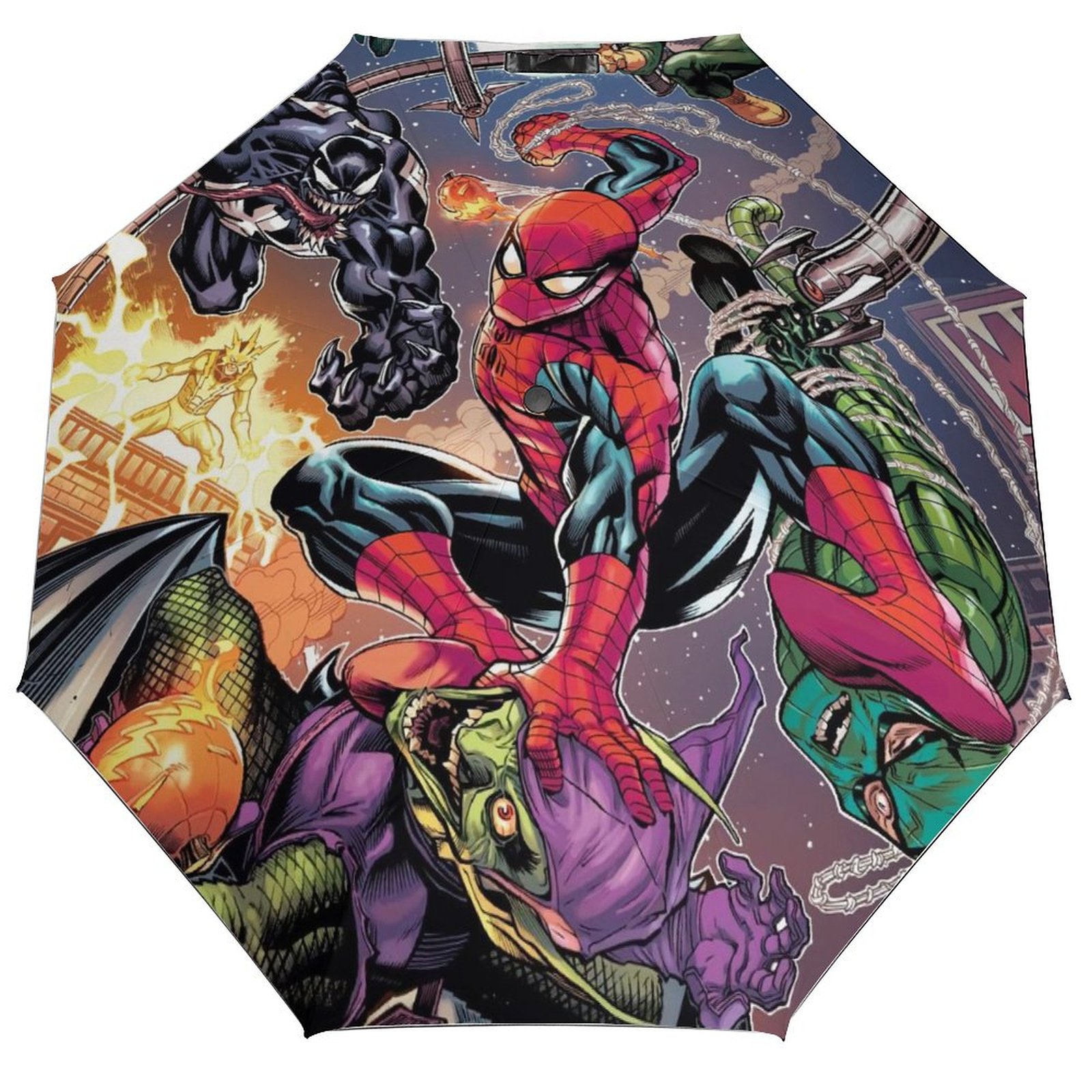The Amazing Spider-Man Umbrella,Kids Folding Umbrella Automatic Open ...