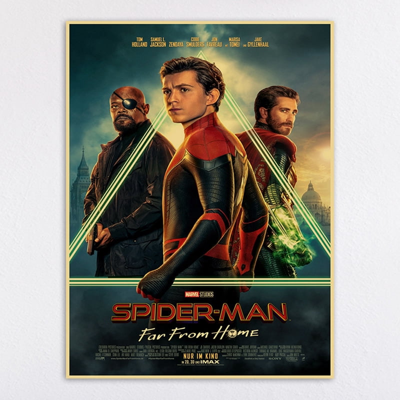 Amazing Spider-Man album poster Marvel decorative painting Peter Parker ...